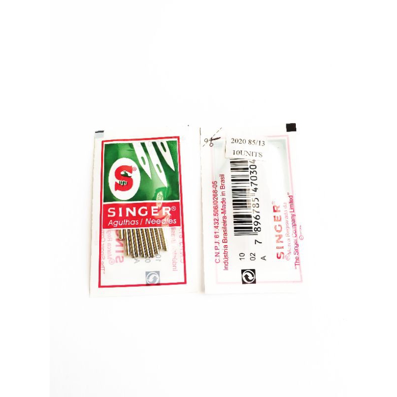 (1 paket) Jarum Mesin SINGER Jahit Biasa Original / Jarum Mesin Kepala ...