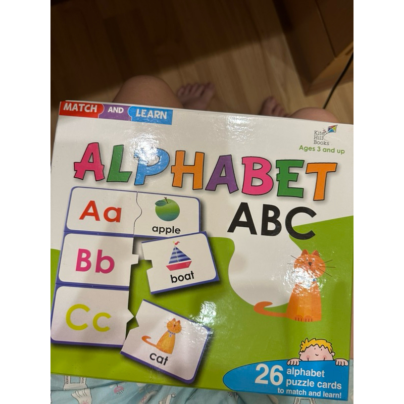 Alphabet Puzzle Cards (preloved) | Shopee Malaysia