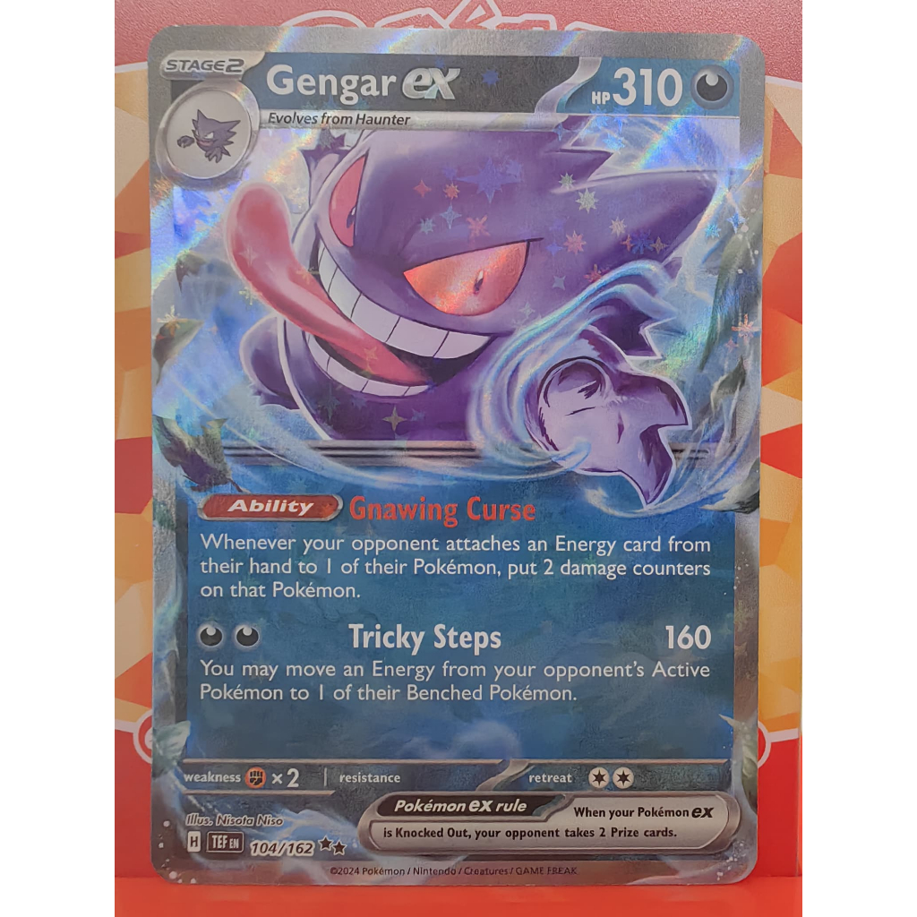 Gengar ex - 104/162 - SV05: Temporal Forces (TEF) | Shopee Malaysia