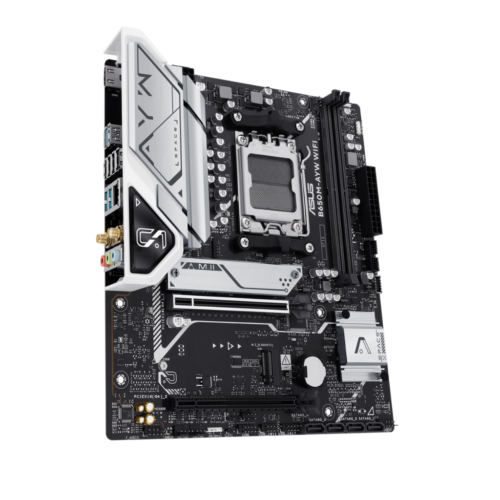 ASUS B650M-AYW WIFI Micro ATX (mATX) AMD Gaming Motherboard | AMD AM5 Socket | Shopee Malaysia