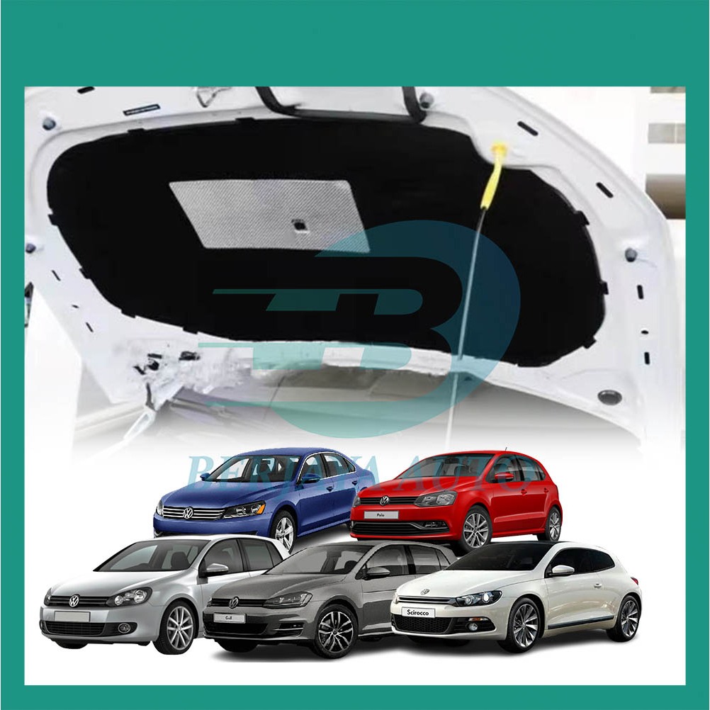 Volkswagen VW Scirocco Golf Passat Polo Front Bonnet Engine Cover Sound ...