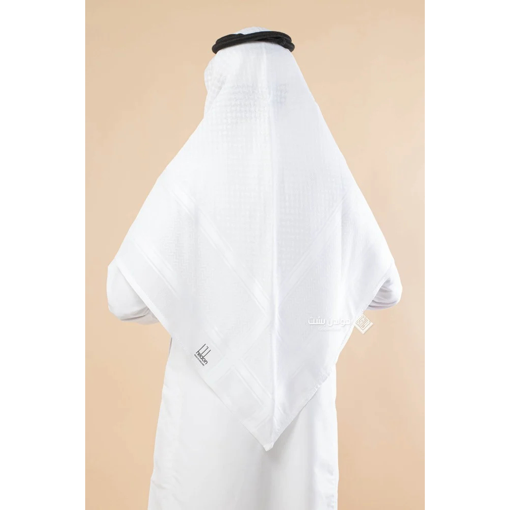 White Shemagh Scarf Saudi Style(SERBAN PUTIH LELAKI) | Shopee Malaysia