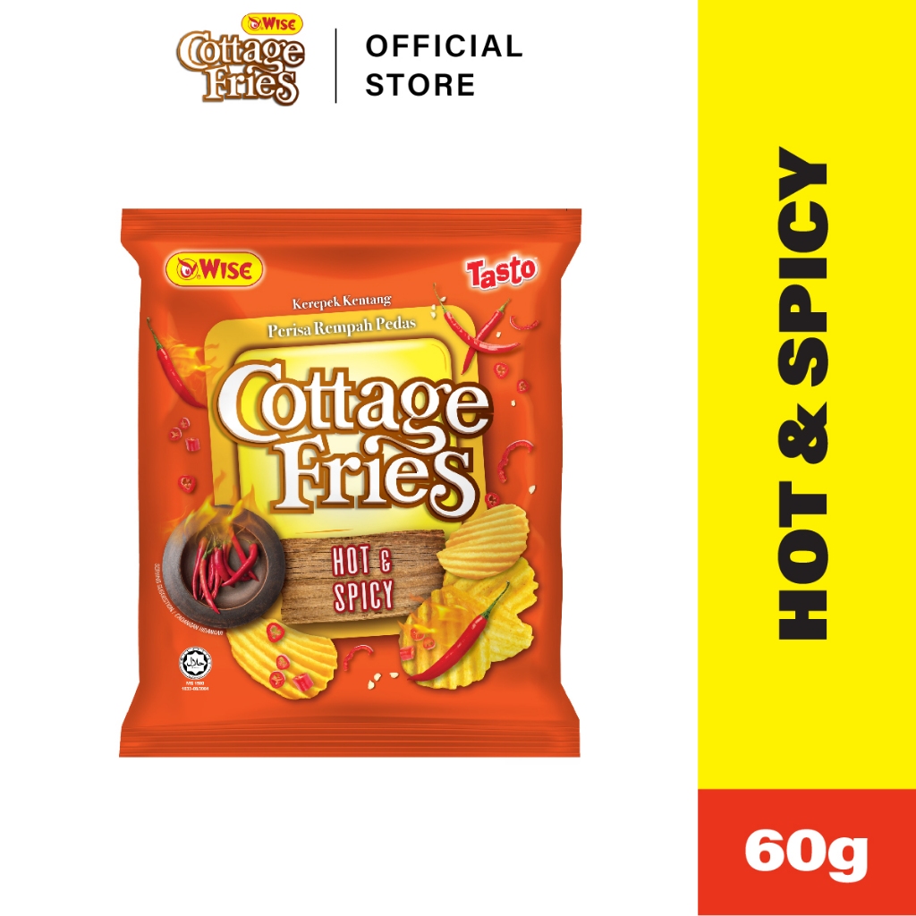 Cottage Fries Hot & Spicy (60g) | Shopee Malaysia