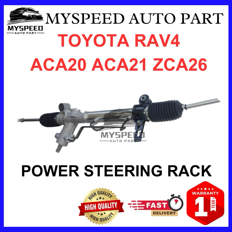 TOYOTA RAV4 ACA20 ACA21 ZCA26 HIGH QUALITY POWER STEERING RACK | Shopee ...