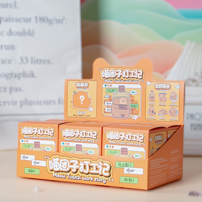 MEOW TUANZI WORK STORY BLIND BOX MIX! | Shopee Malaysia
