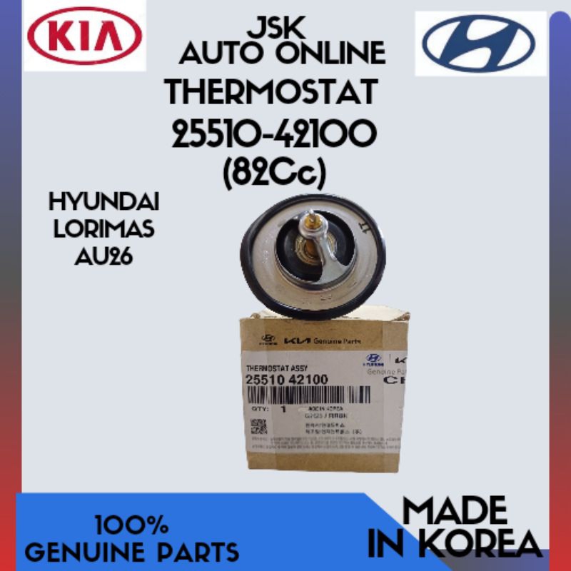 25510-42100 THERMOSTAT(82cc) HYUNDAI LORIMAS AU26 100% NEW GENUINE ...