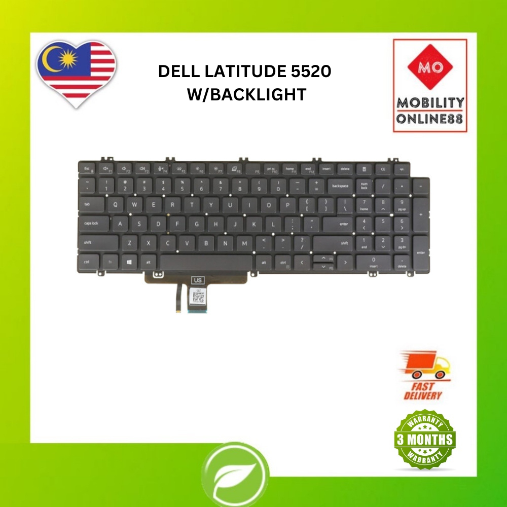 DELL PRECISION 3560 3561 5520 5521 LATITUDE 5520 W/BACKLIGHT NOTEBOOK ...