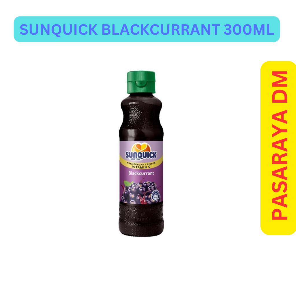 Sunquick Blackcurrant 300Ml (SUNQUICK BLACKCURRANT 300ML) | Shopee Malaysia