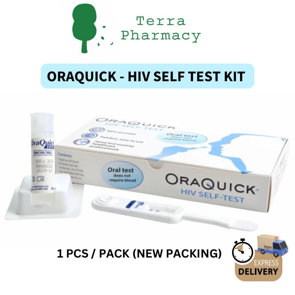 [EXP 12/2026] ORAQUICK Human Immunodeficiency Viruses Self Test Kit 1's ...