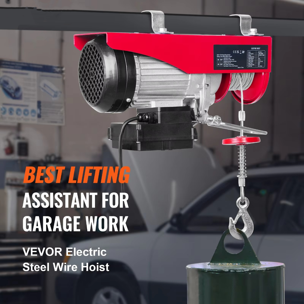 200-1000kg Electric Hoist Lifting Crane Cable Hoist Winch for Boat Car ...