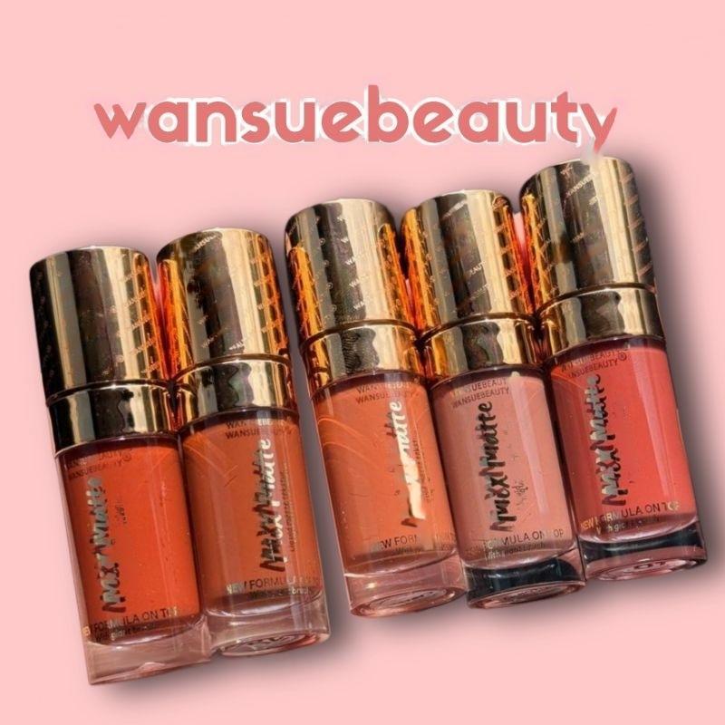 WANSUE Lipmatte 6ml Liquid Lipstick Beauty Caramel Hot Chocolate ...