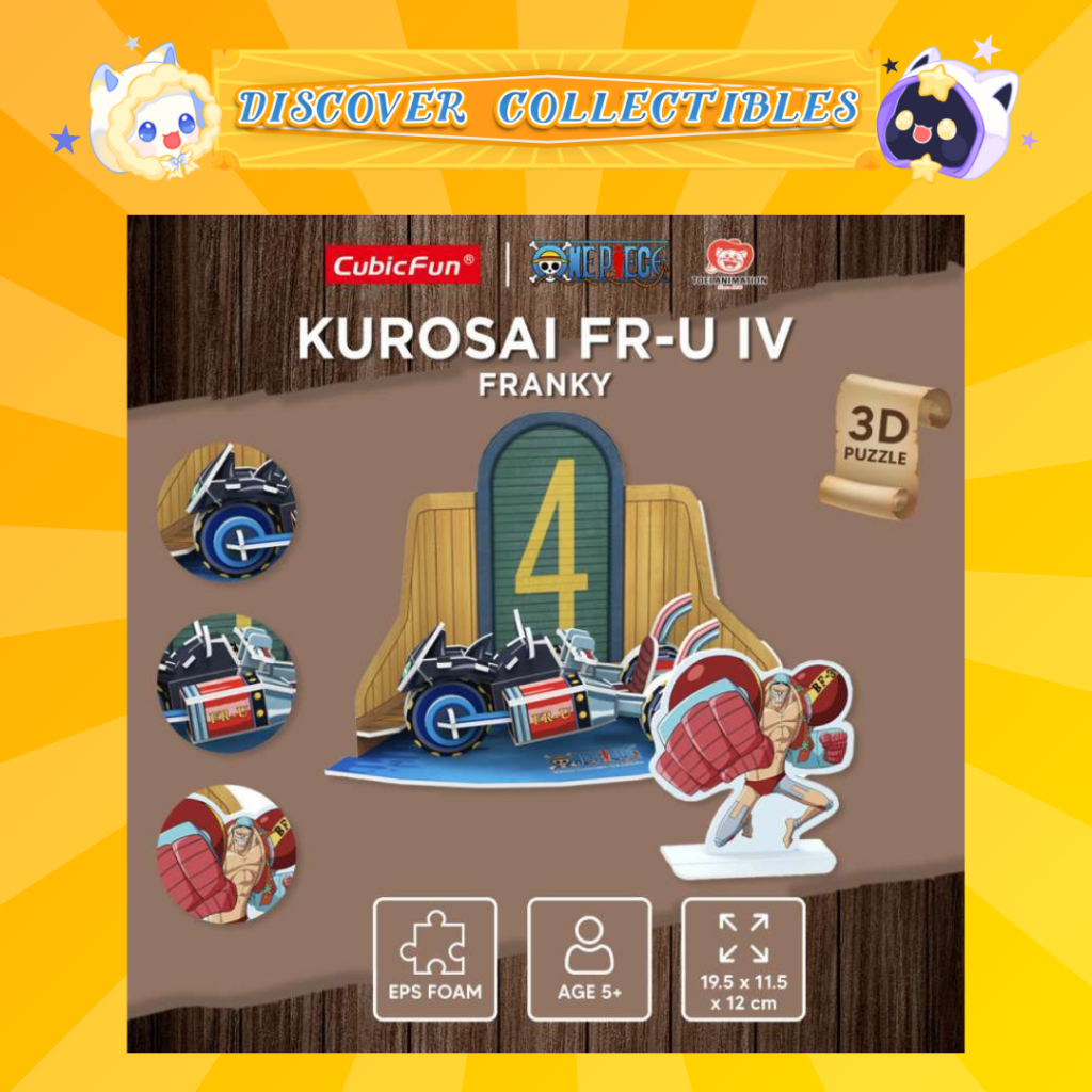 Cubic Fun 3D Puzzle One Piece - Kurosai FR-U IV (Full Set) | Shopee Malaysia