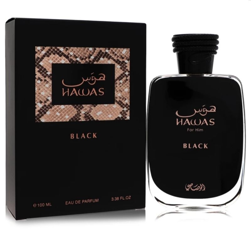 Rasasi Hawas Black 100ml EDP | Shopee Malaysia