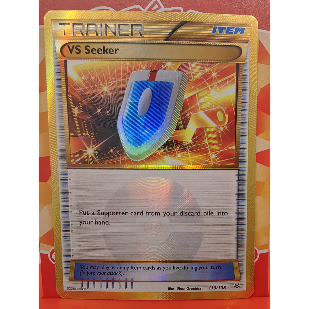 VS Seeker :110/108 / Secret Rare - XY - Roaring Skies (ROS) | Shopee ...