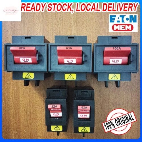 EATON MEM Main Switch DB Isolator 2 Pole 3 Pole Isolating Switch 32A ...
