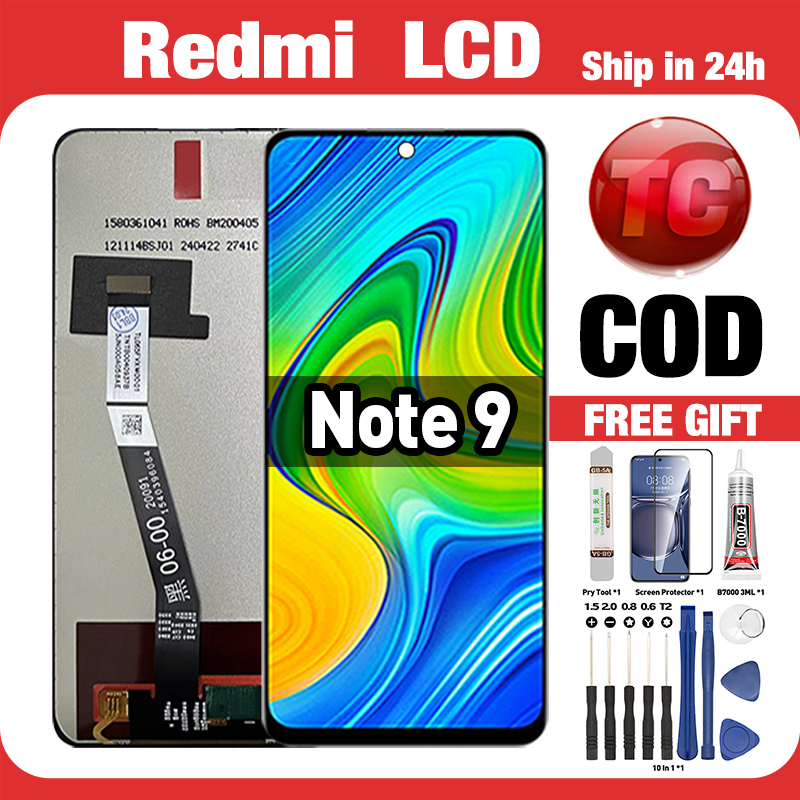 LCD Redmi Note 9/ 10X 4G Compatible For Original Glass Touch Screen ...