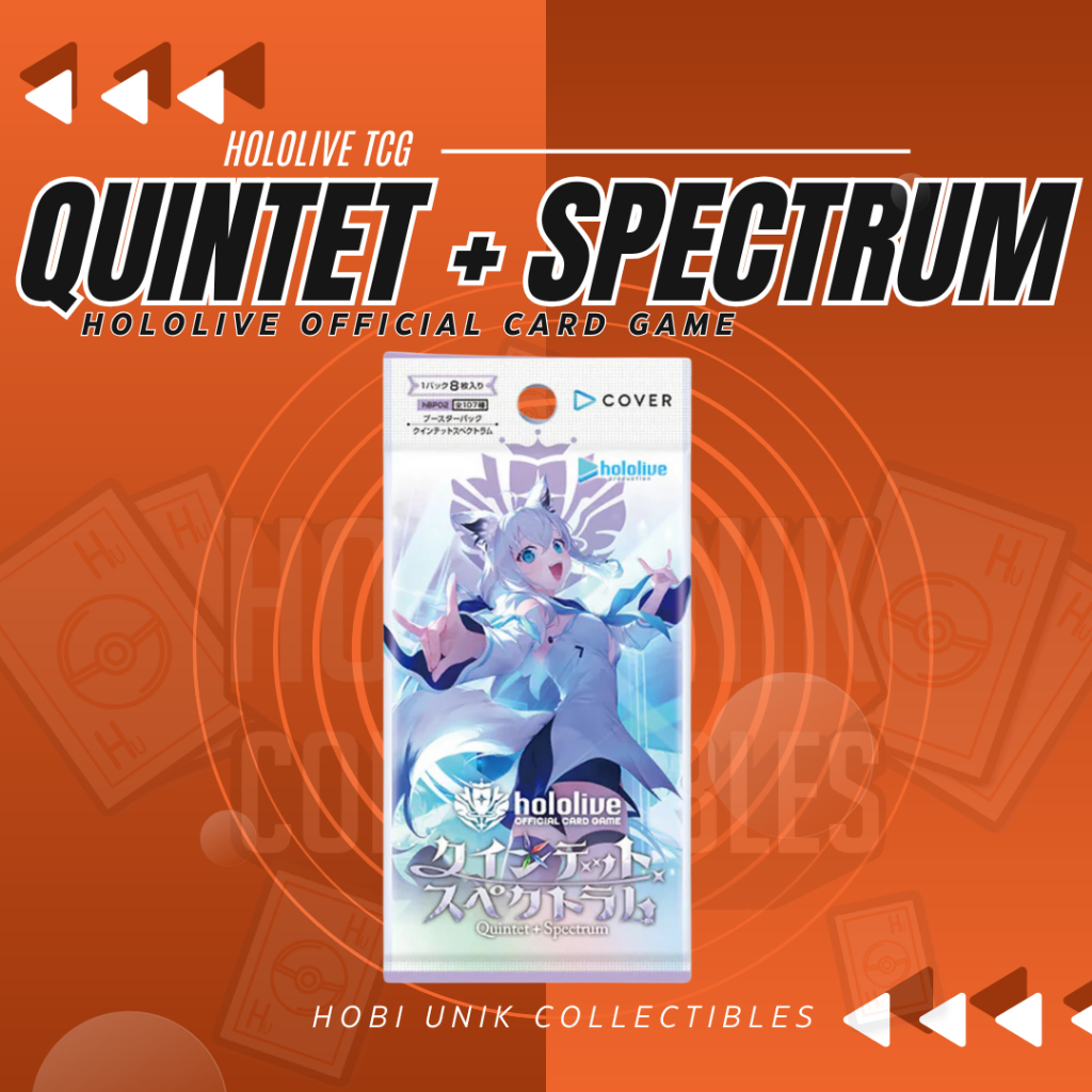 (Live Rip)[hBP02] Hololive Quintet + Spectrum Packs | Shopee Malaysia
