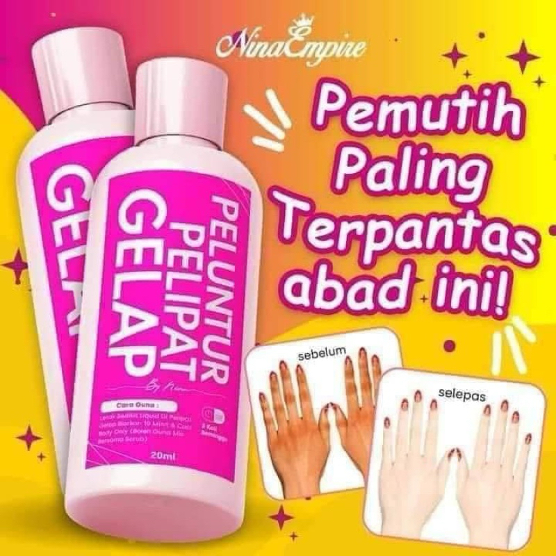 PEMUTIH PELIPAT GELAP Original | Shopee Malaysia