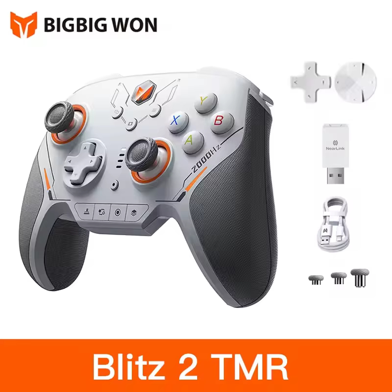 BigBig Won Blitz 2 TMR Mechanical PRO Wireless Controller 2000Hz Switch ...