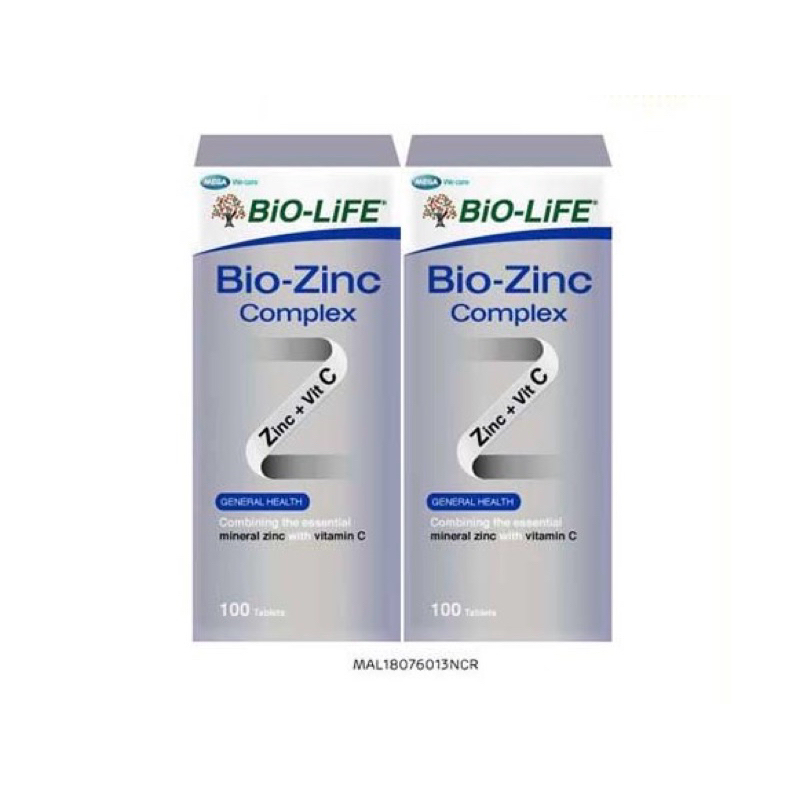 BiO-LiFE Bio-Zinc Complex (2 x 100 Tablets) | Shopee Malaysia