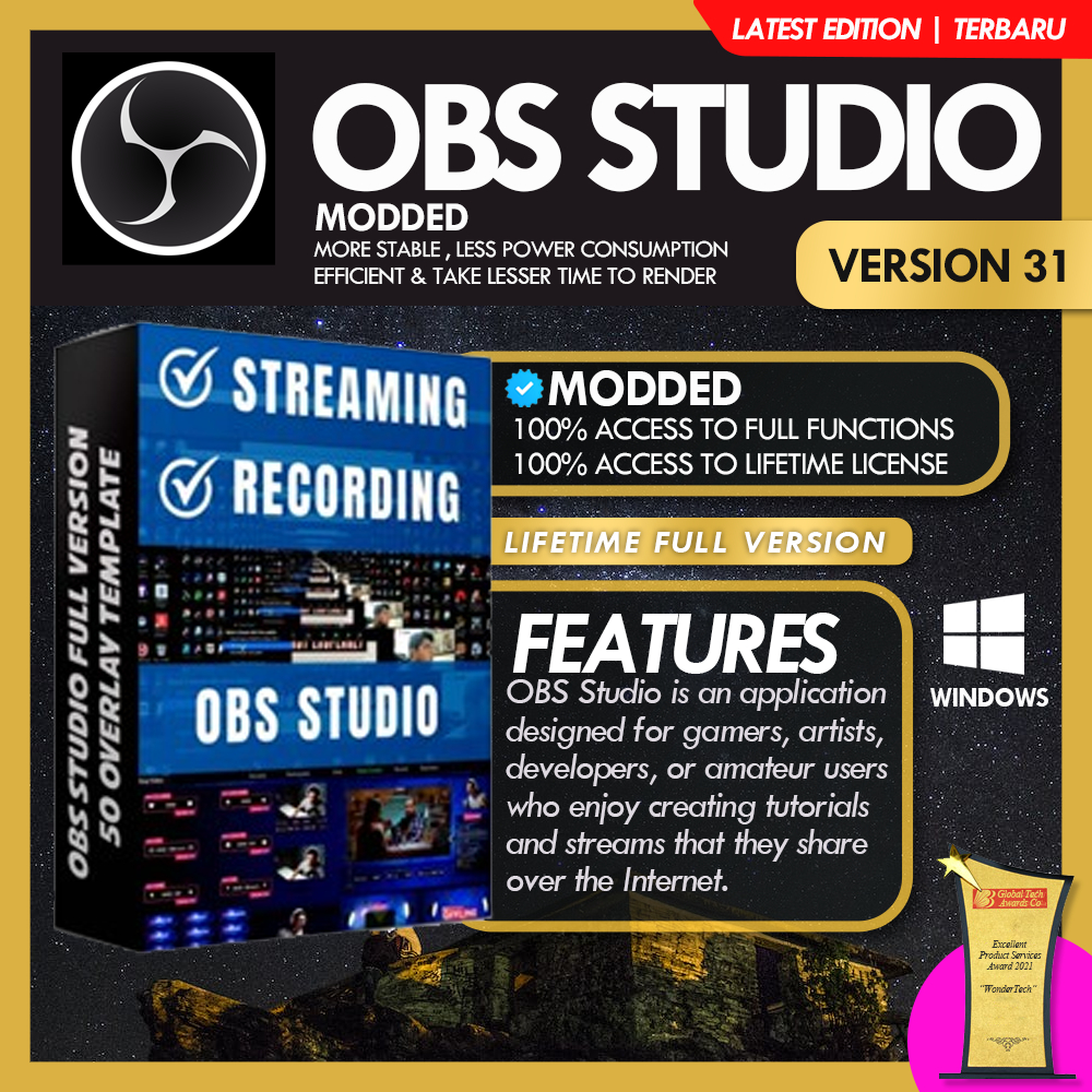 OBS Studio v31.2 2025 🔥100% WORKS🔥 🔥Latest Version Software | Lifetime ...