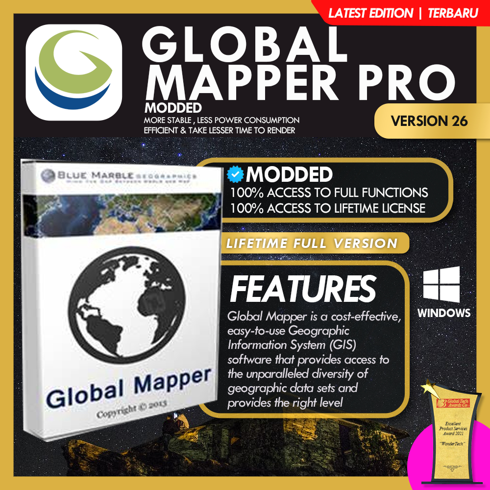 Global mapper v26 for Windows for Windows PC 🔥 Latest Updated 🔥 Full ...