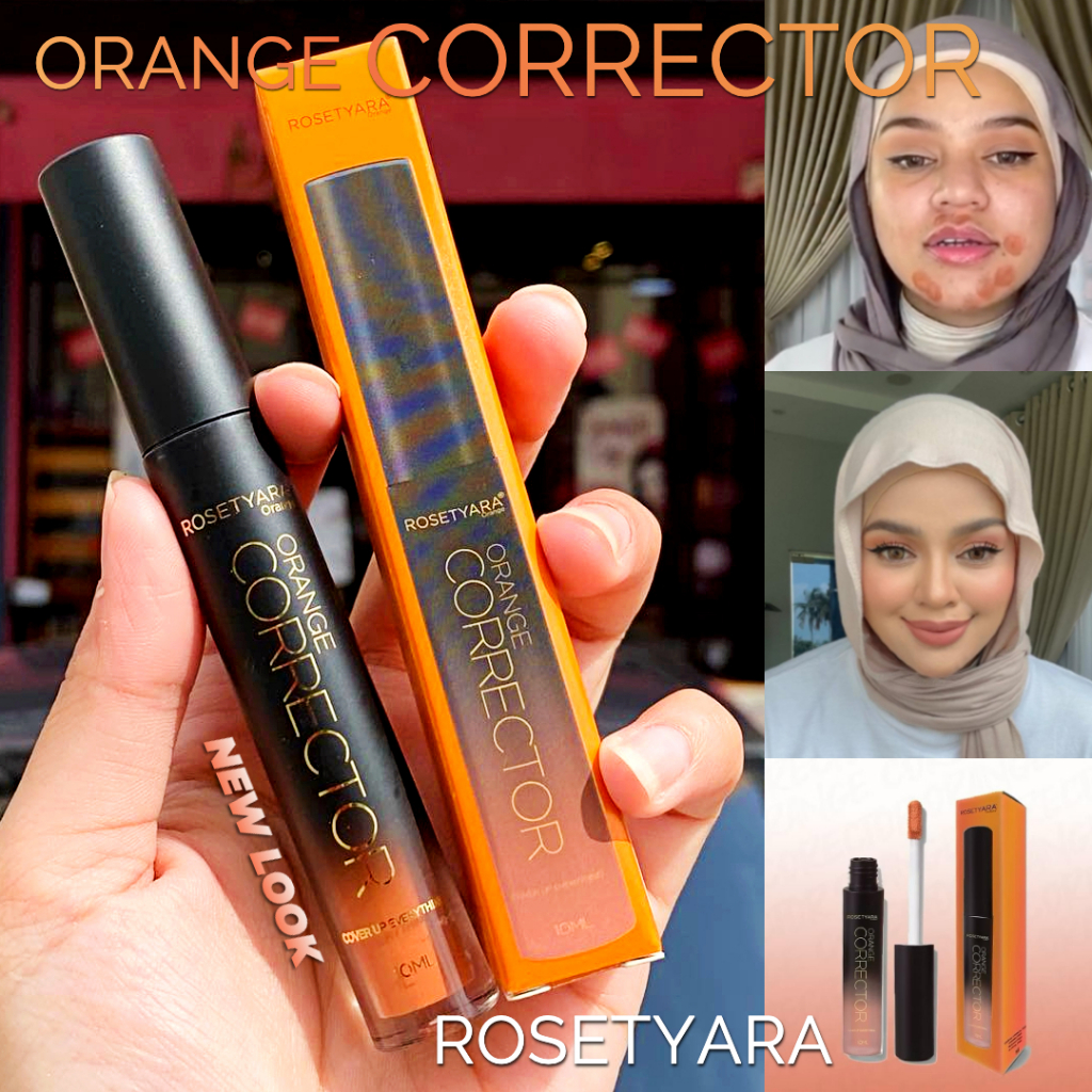 Rosetyara Green Orange Corrector Rose Tyara Skin Cover Concealer RT ...