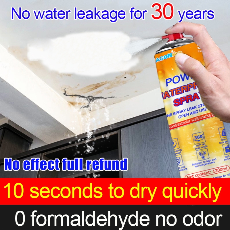 【0 formaldehyde no odor】waterproof spray for leaking spray anti bocor ...