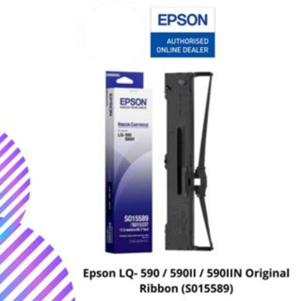 Epson LQ-590 / 590II / 590IIN Original Ribbon (S015589) | Shopee Malaysia