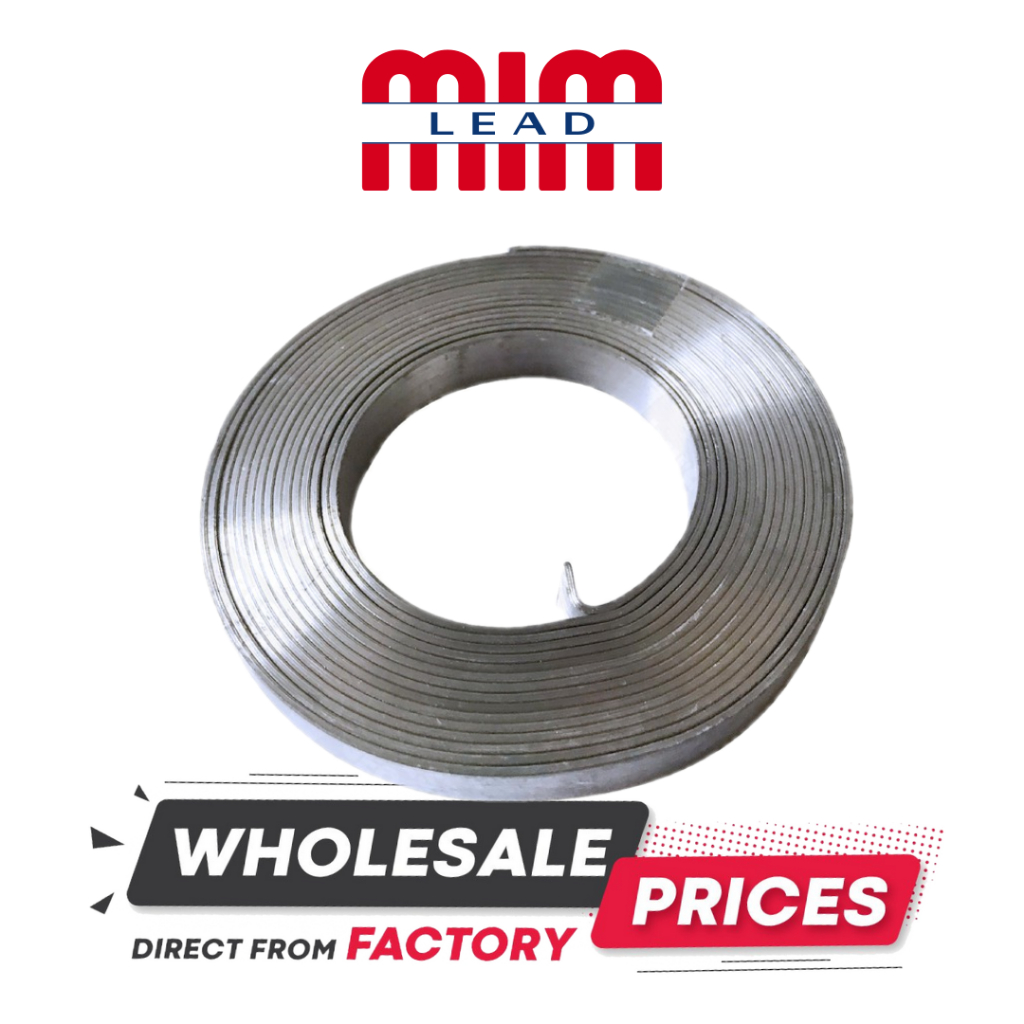 MIM Lead Strip Flat 2 Meter [250G] [0.25KG] Timah Wiring Lead Strips ...