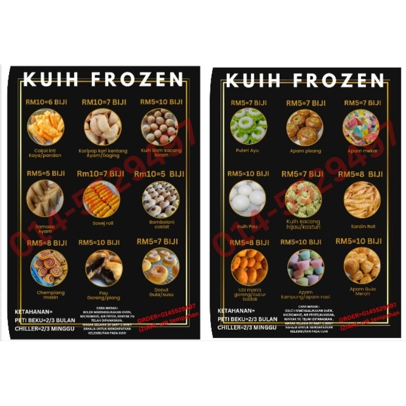 PELBAGAI KUIH MUIH FROZEN | Shopee Malaysia
