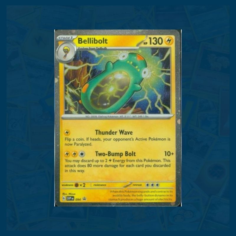 Bellibolt (SVP094) Scarlet And Violet Promos | Pokemon TCG Card ...