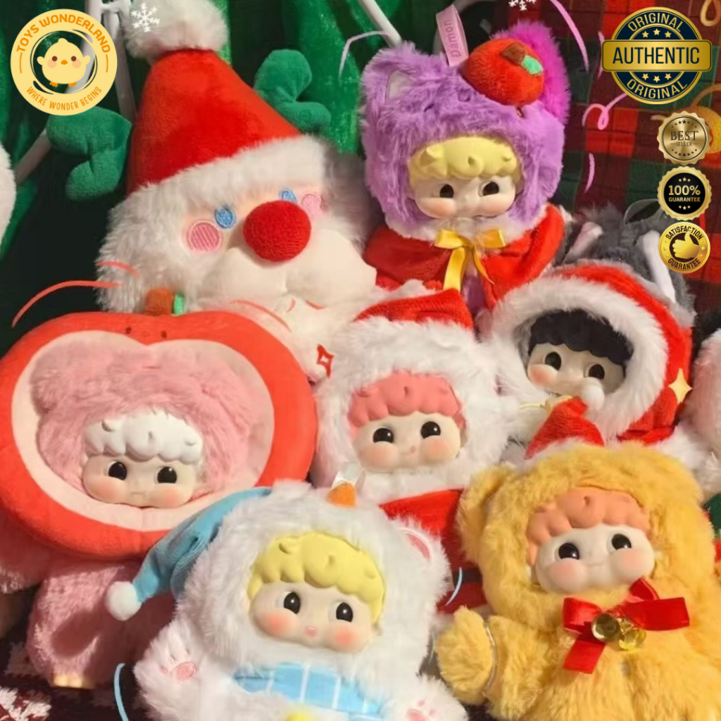 [100% Authentic] Ready Stock Damon Christmas Plush Series Blind Box ...