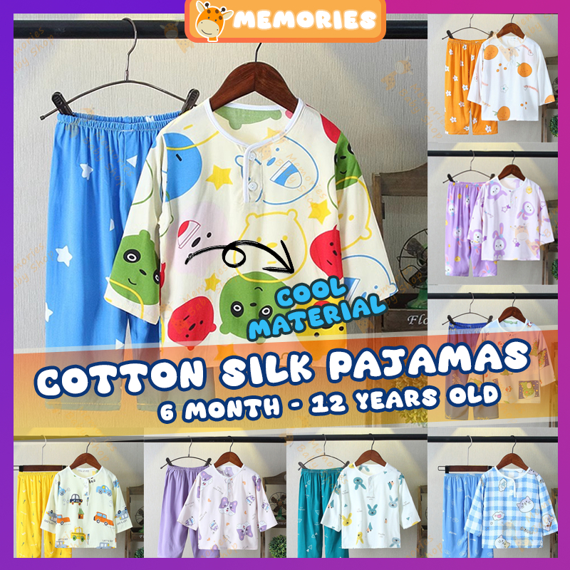 Baby Children Kids Pajamas Set Cool Sejuk Baby Children Kids Pajamas ...