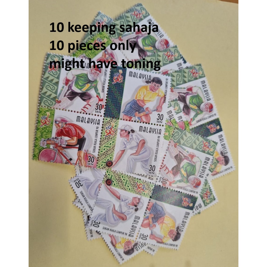 Postage Stamp Mint Setem Pos Baru 30 sen 30c 30 cents 10pc 10 keping ...