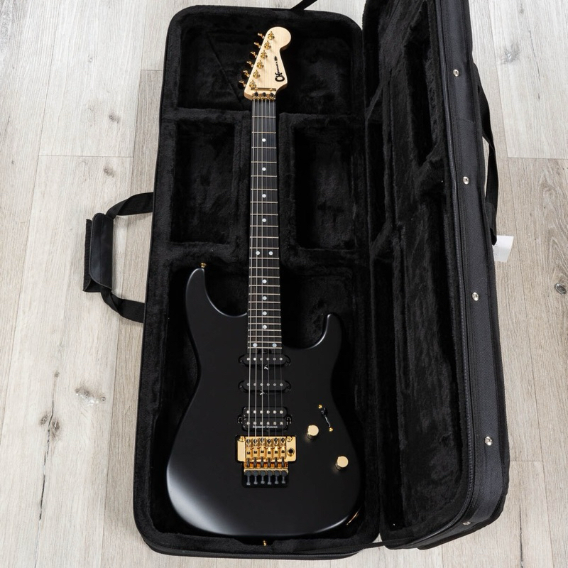 Pre order Charvel MJ San Dimas Style 1 HSS FR E Electric Guitar, Ebony ...
