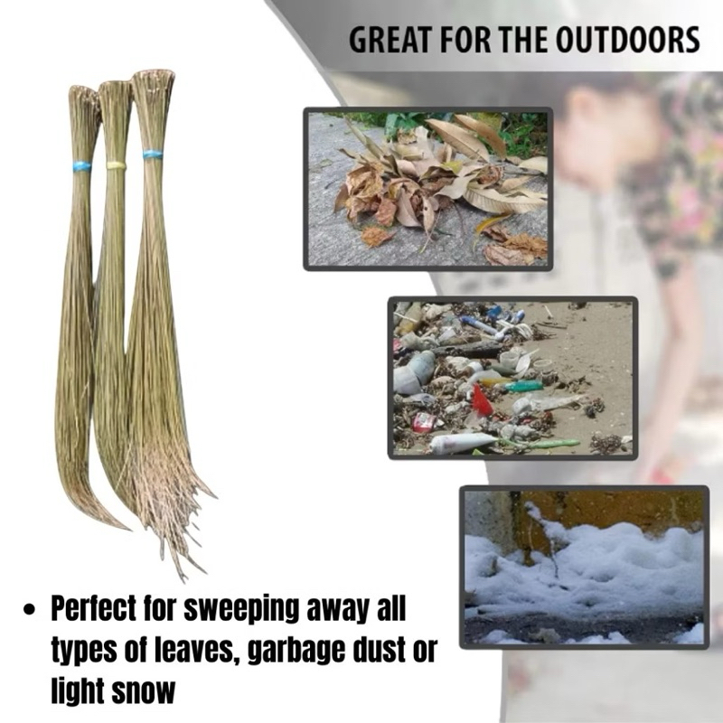 Penyapu lidi Tradisional/Penyapu Buluh Kelapa Buatan Tangan/Lidi Kelapa ...