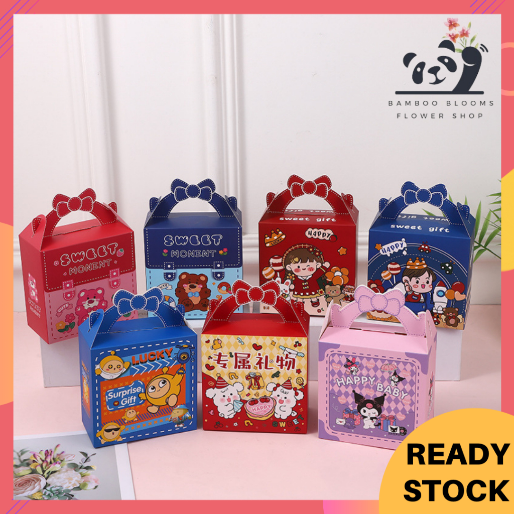 New Arrival Cute Cartoon Portable Gift Packaging Snack Candy Gift Cake ...