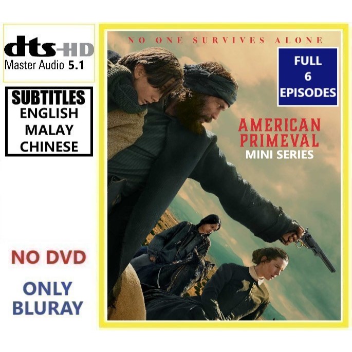 A1452 American Primeval (2025) [6 EPISODES] (1 DISC) Action Drama ...