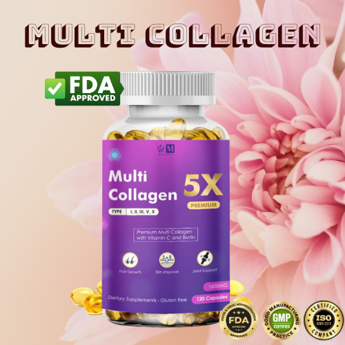 (100% Original) MULTIPLUS Multi Collagen 5X 120 Capsules | Shopee Malaysia
