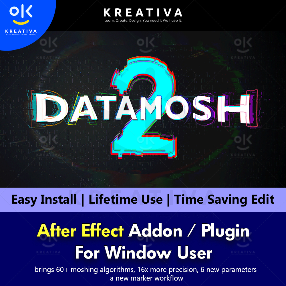 AE Plugin - Datamosh New After Effect Plugin (Window) | Shopee Malaysia