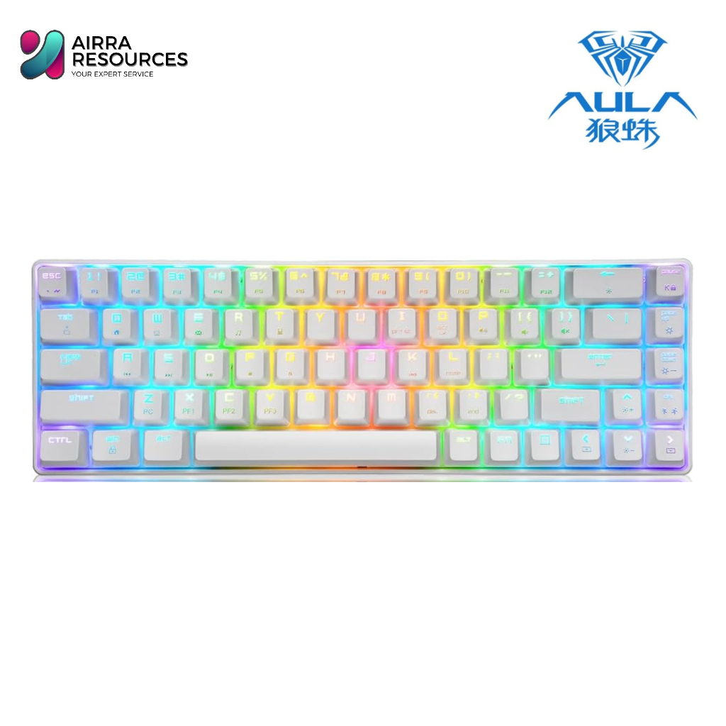 AULA F3261 61 Keys Wired Mechanical Keyboard RGB Gaming Keyboards LED ...