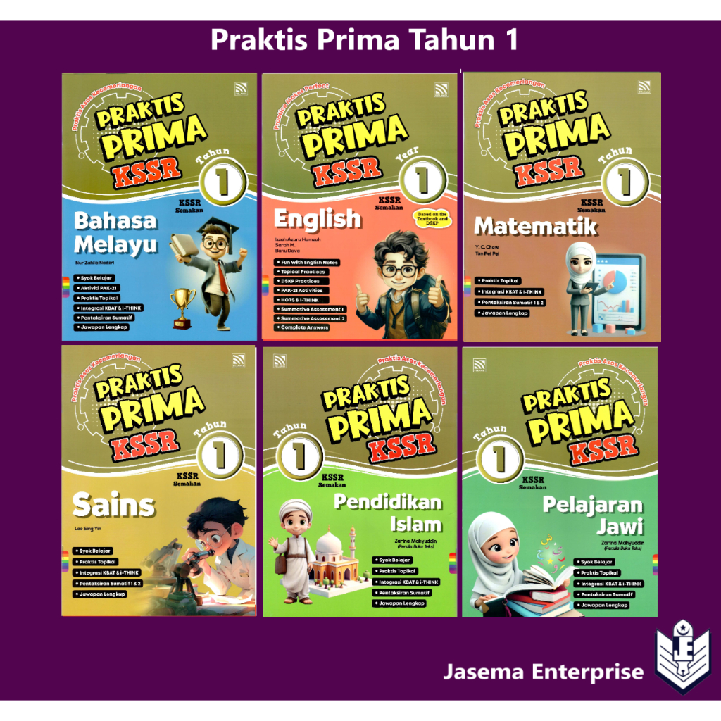 Praktis Prima Tahun 1 BM | English | Matematik | Sains | Pendidikan ...