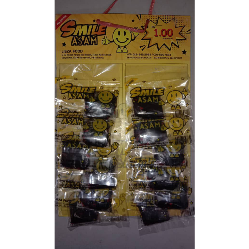 Asam Katok 12 paket/ Asam Papan Katok | Shopee Malaysia