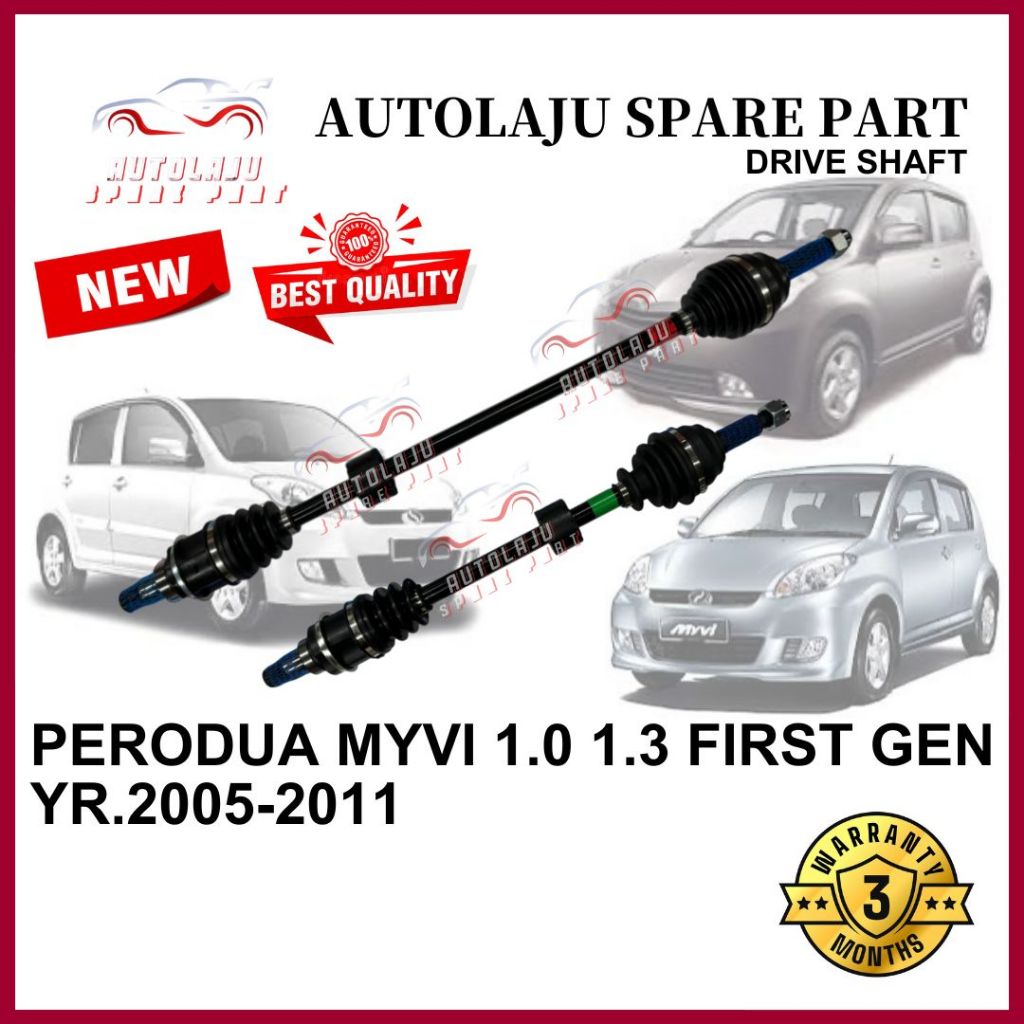 PERODUA MYVI 1.0 1.3 FIRST GEN (2005-2011) DRIVE SHAFT HIGH QUALITY OEM ...