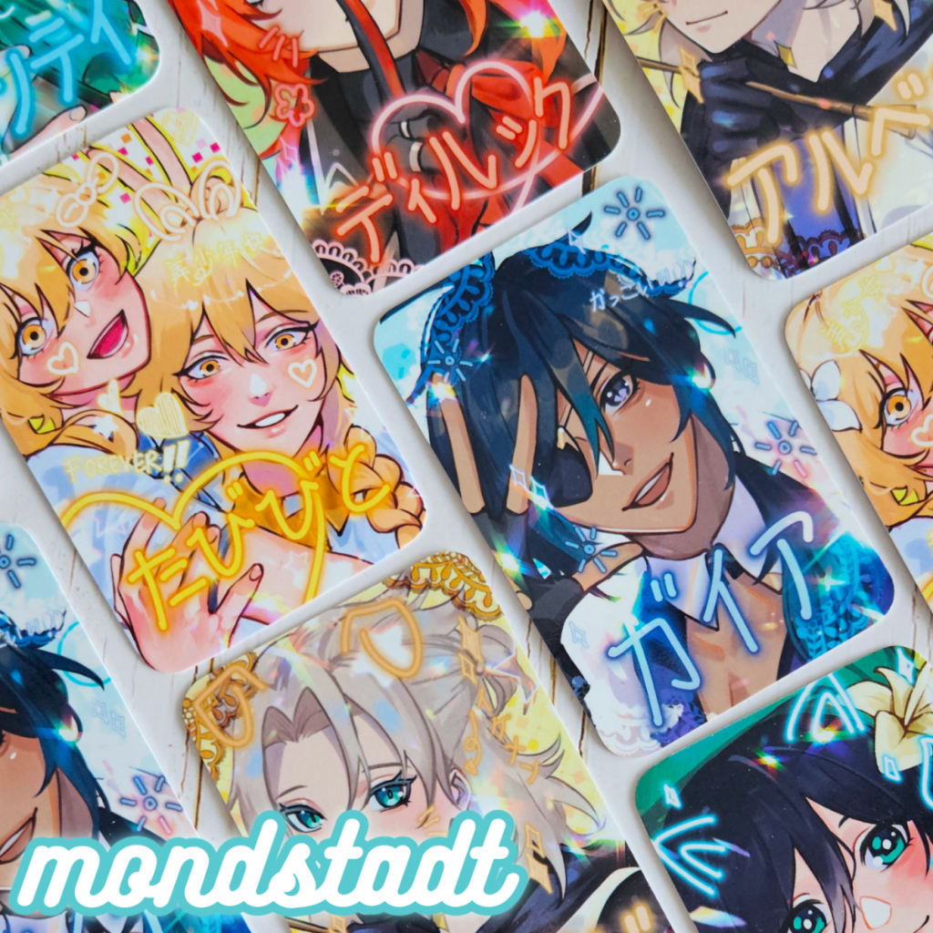 Genshin Impact Cheki-Style Mondstadt Photocards | Shopee Malaysia
