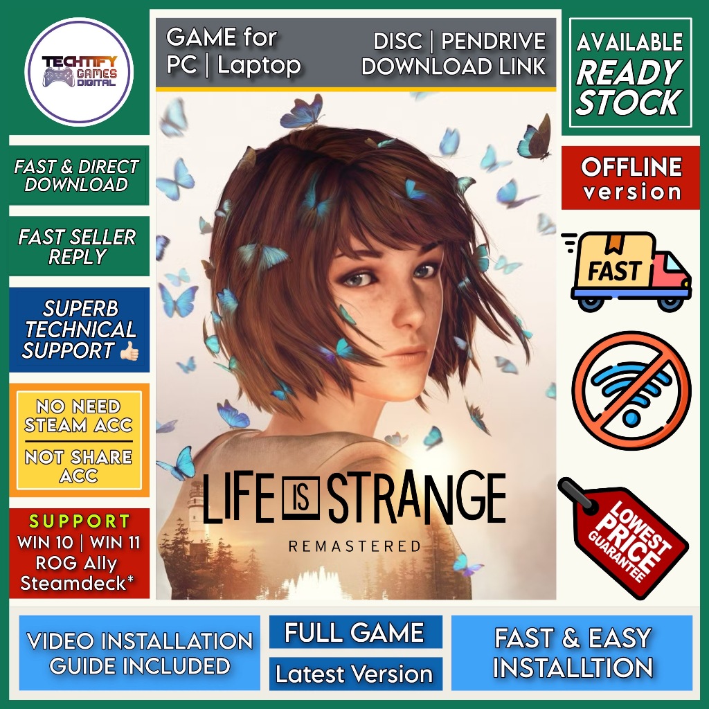 [PC Game] Life is Strange Remastered - Offline [Disc | Pendrive ...