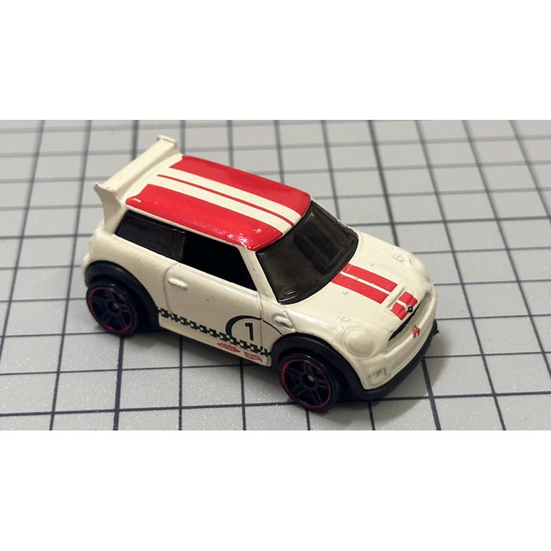 Hot Wheels Mini cooper S Challenge white | Shopee Malaysia