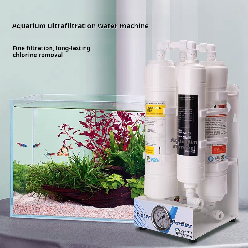 New Model 🔥 AQUARIUM 4 STAGE FILTER WATER PURIFIER WATER DECHLORINATION ...