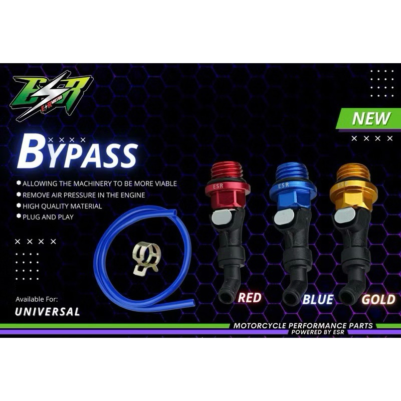 ESR RACING BYPASS ENGINE MOTOR ORIGINAL ESR MOTOR BY PASS HOSE ...